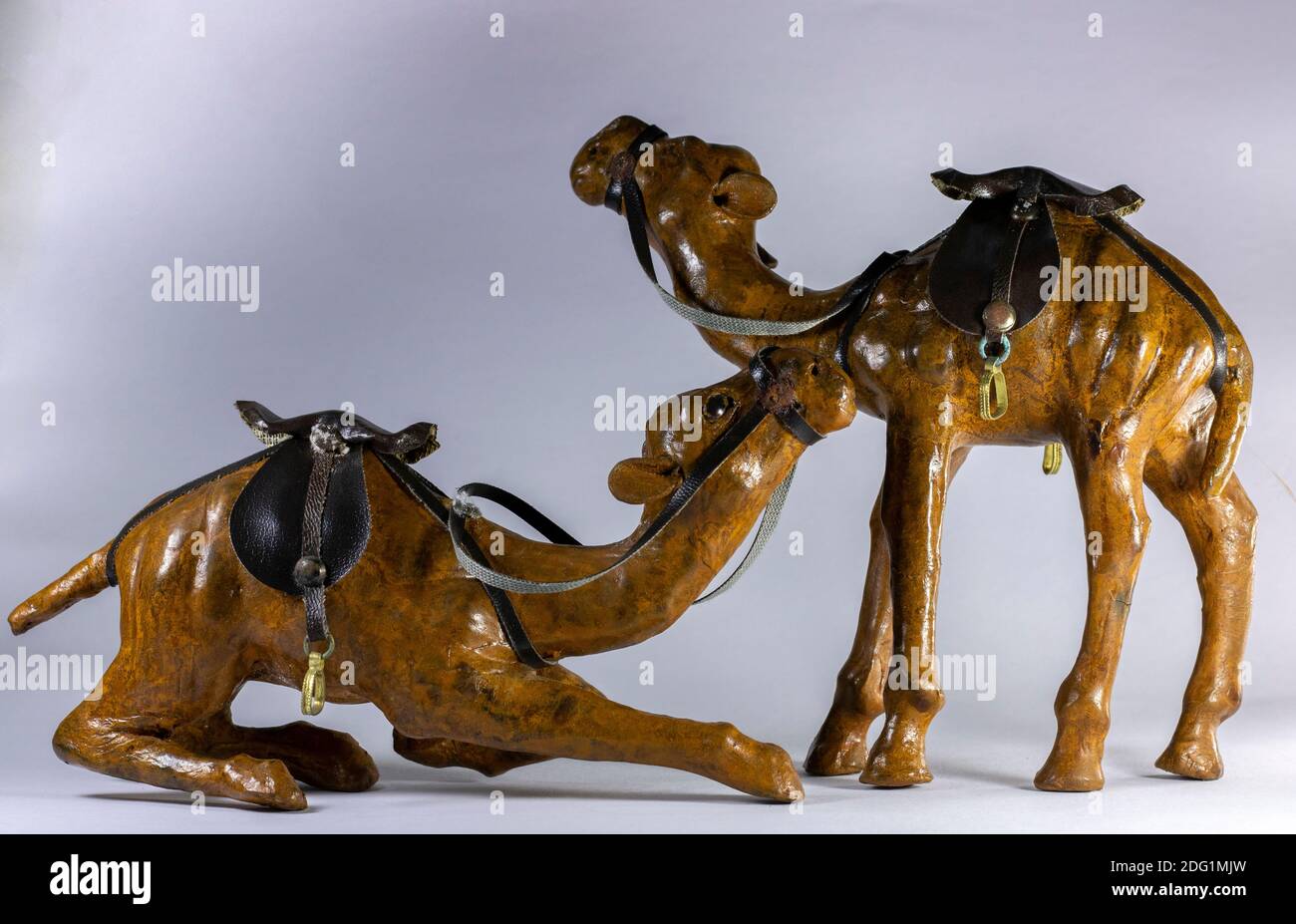 camel miniature made from leather Stock Photo - Alamy