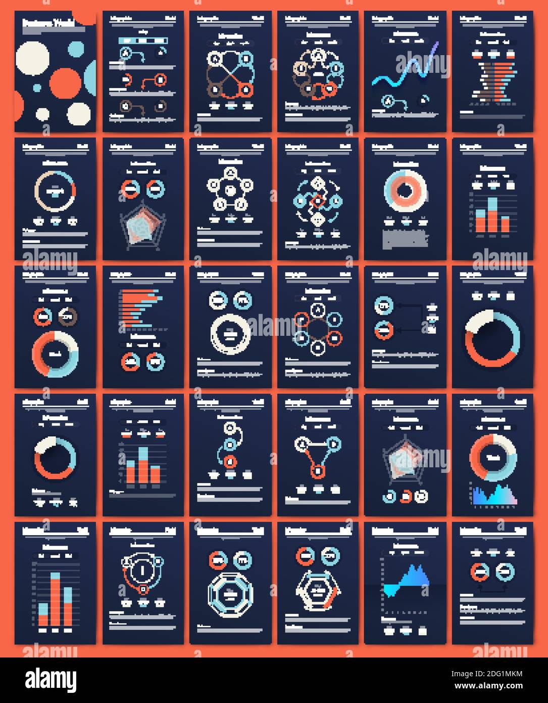 Modern infographic vector elements for business brochures. Use in ...