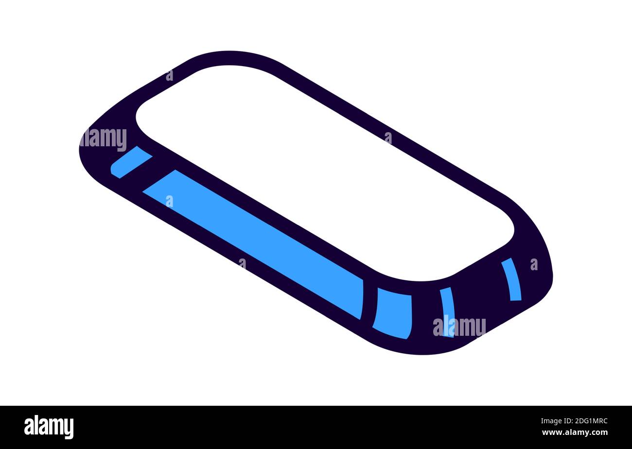 Button press isometric vector isolated illustration Stock Vector Image ...