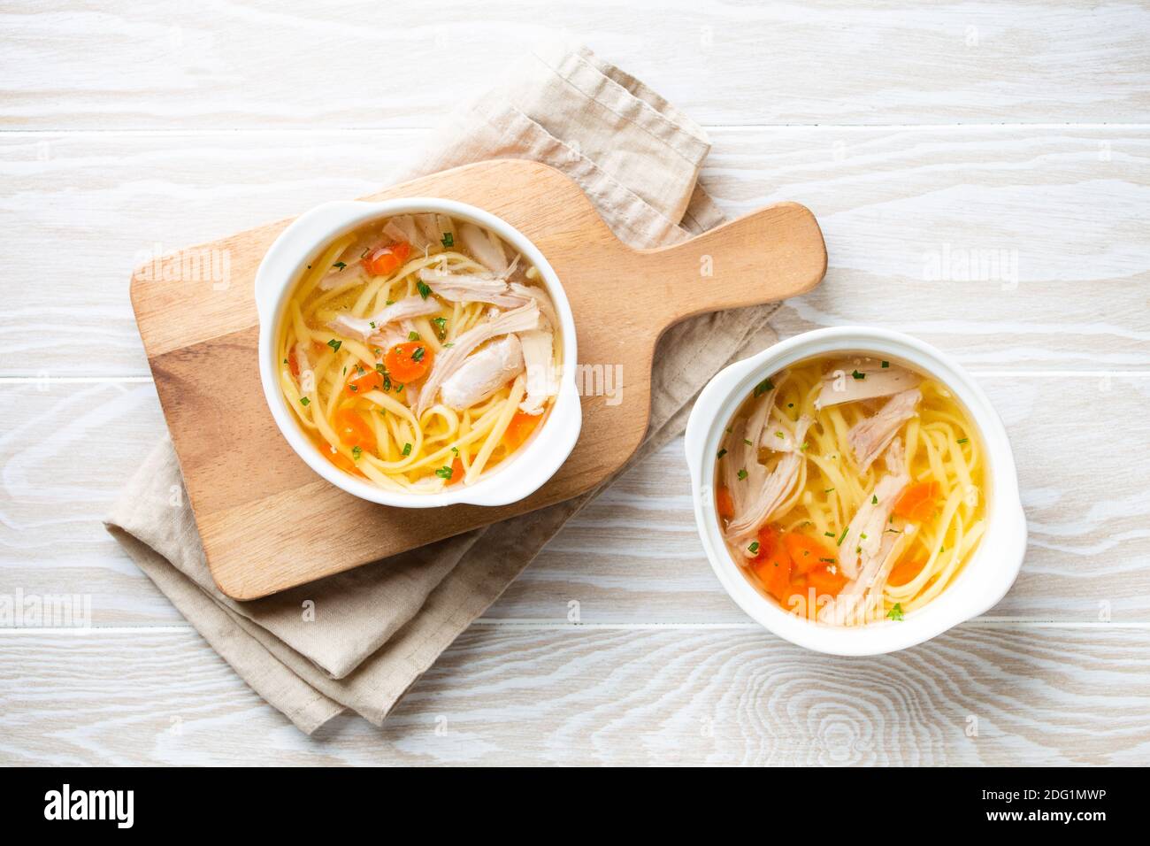 Traditional chicken soup Stock Photo - Alamy