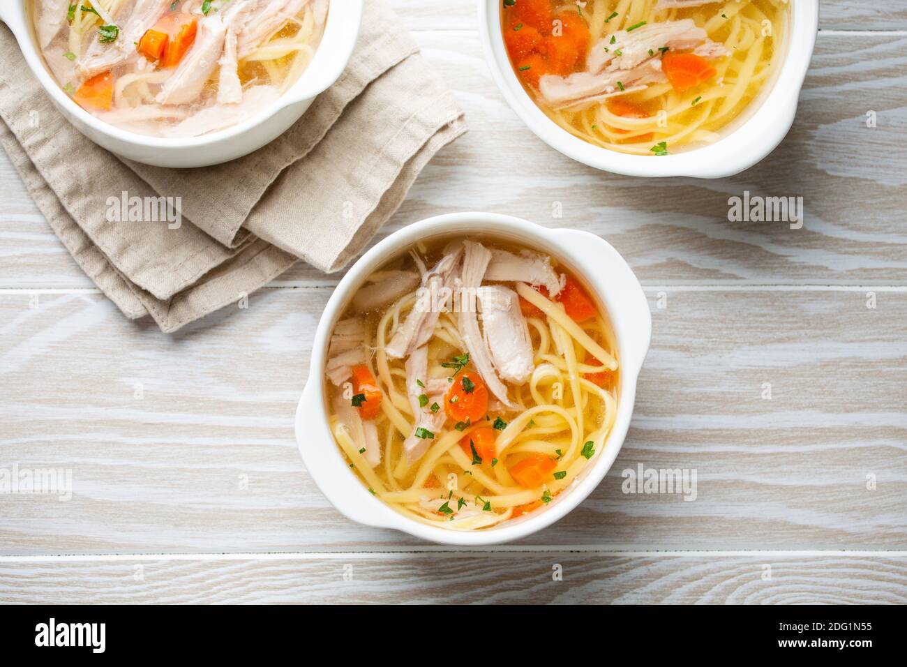 Traditional chicken soup Stock Photo - Alamy