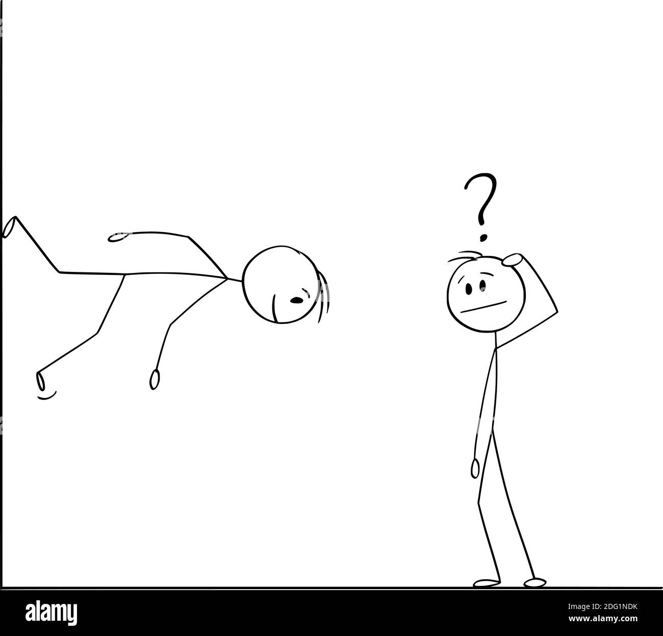 Wall Stick Figure High Resolution Stock Photography and Images - Alamy