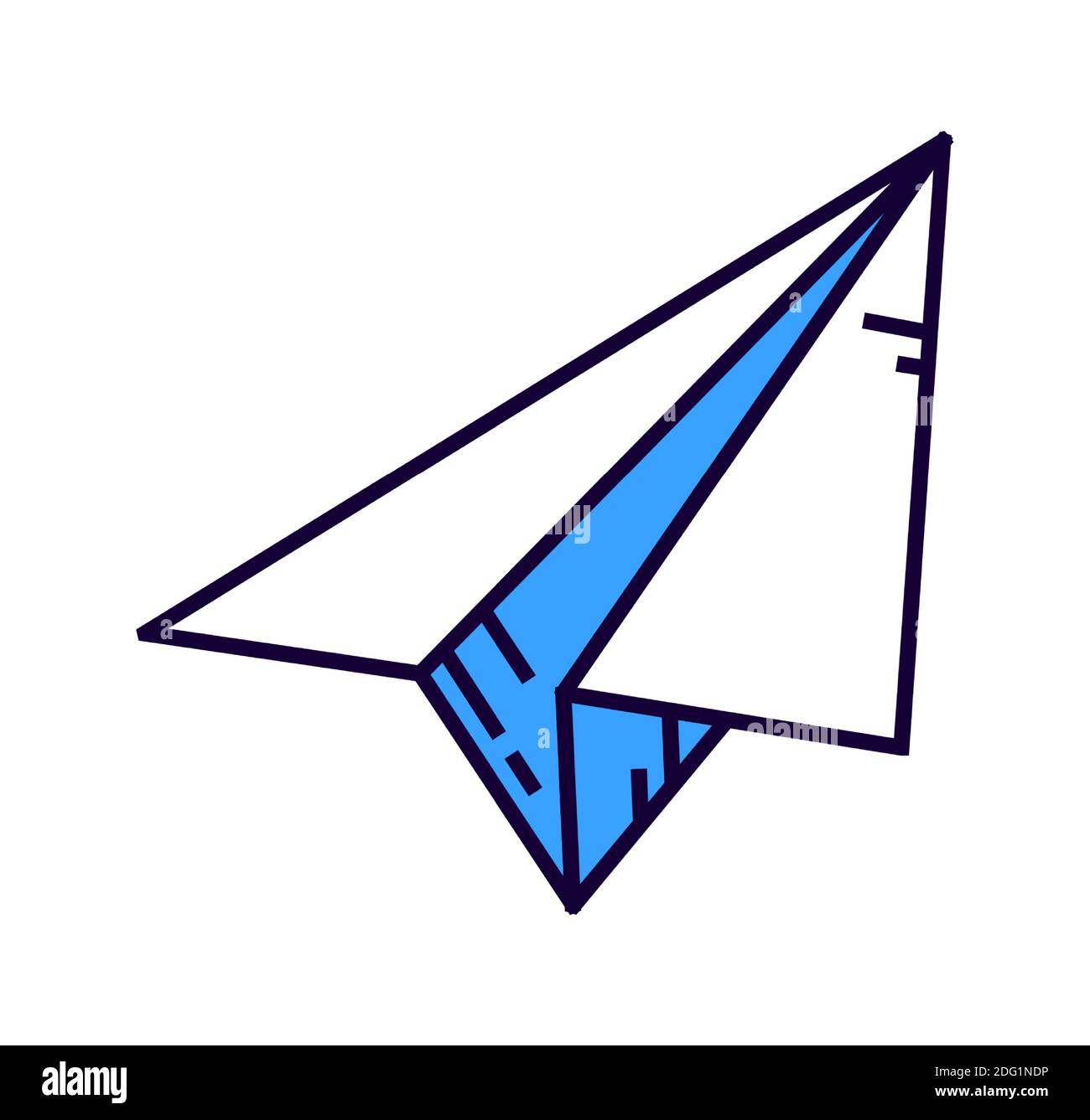 Airplane message Stock Vector Images - Alamy