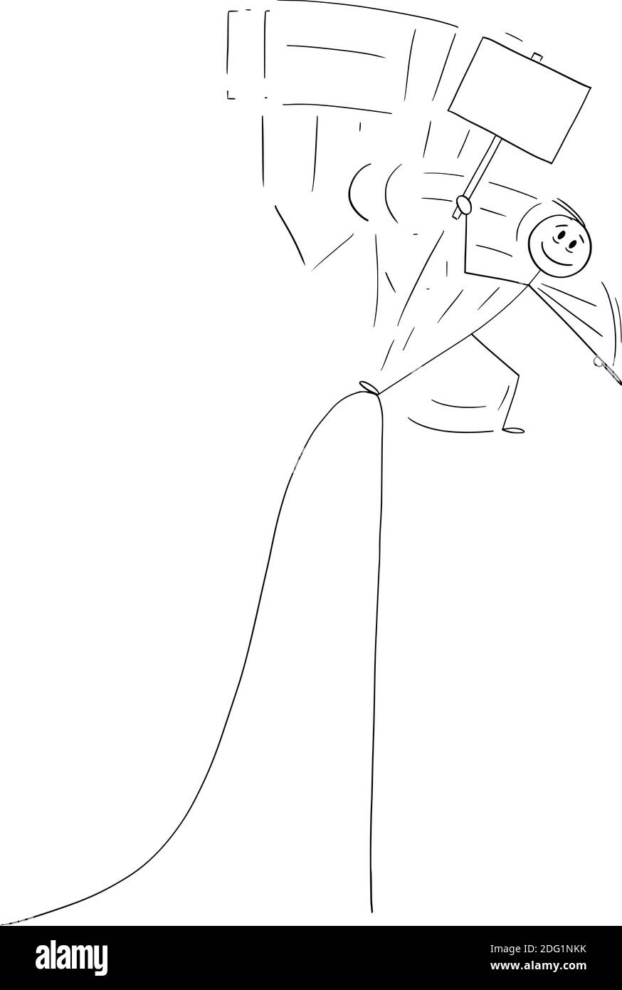 Person falling forward Cut Out Stock Images & Pictures - Alamy