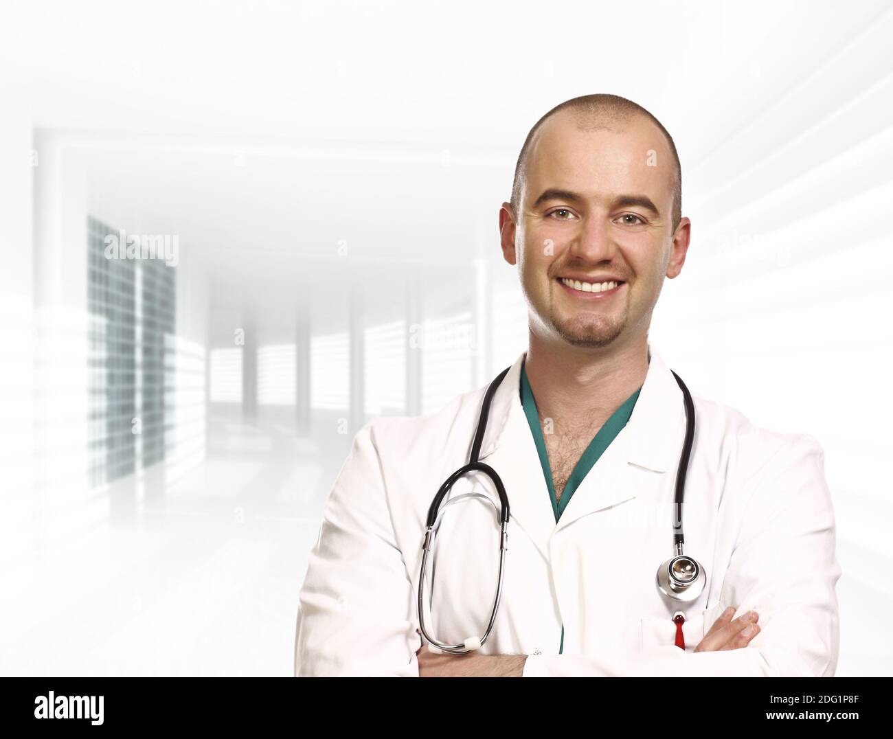 Doctor portrait indoor Stock Photo - Alamy
