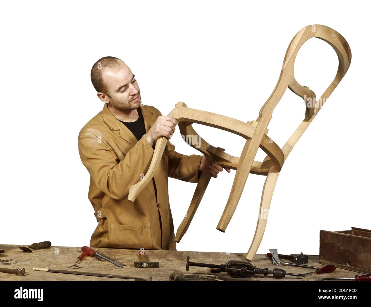 Craftsman at work Stock Photo - Alamy