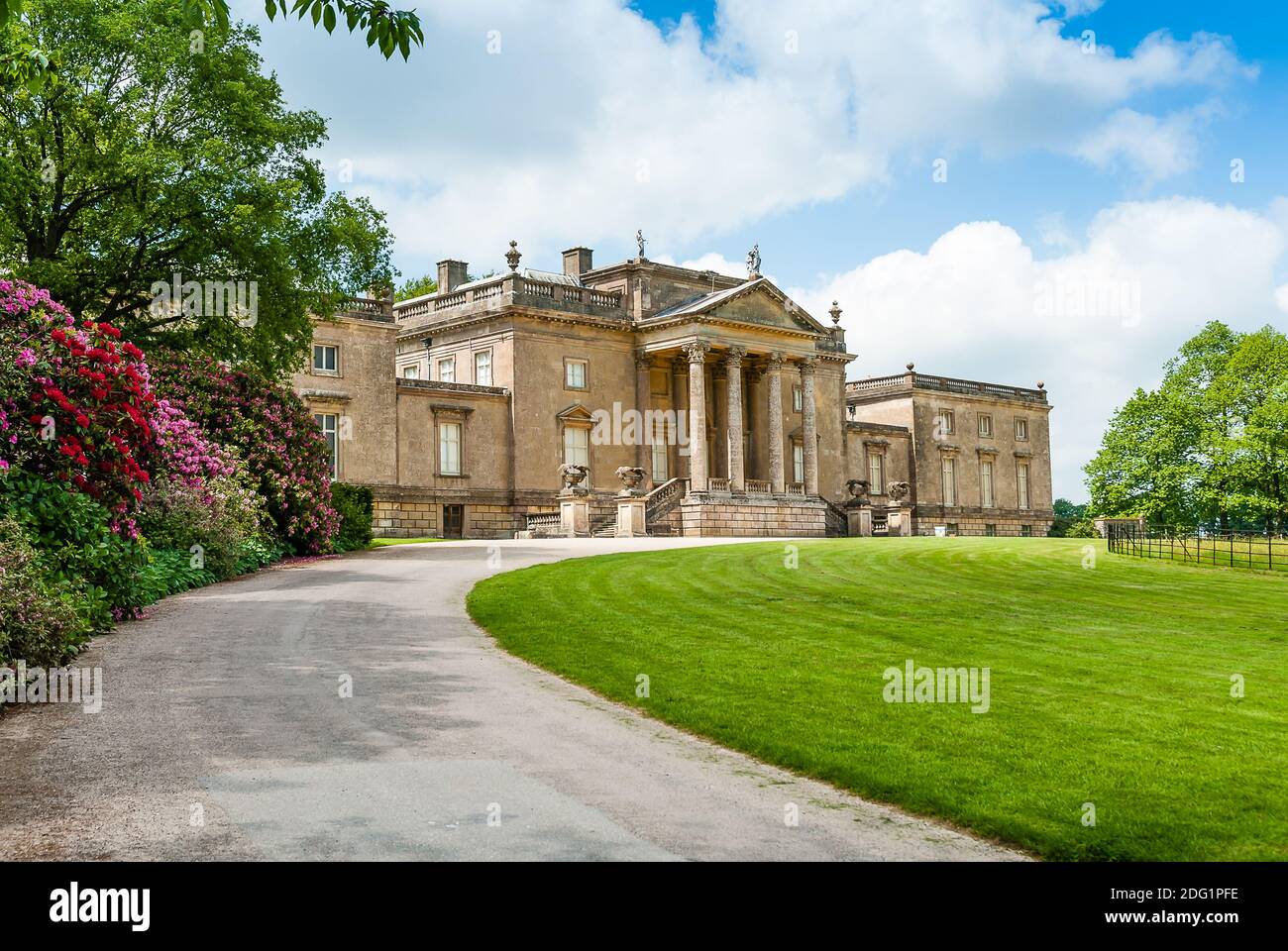 Stourhead Gardens in the Spring Stock Photo - Alamy