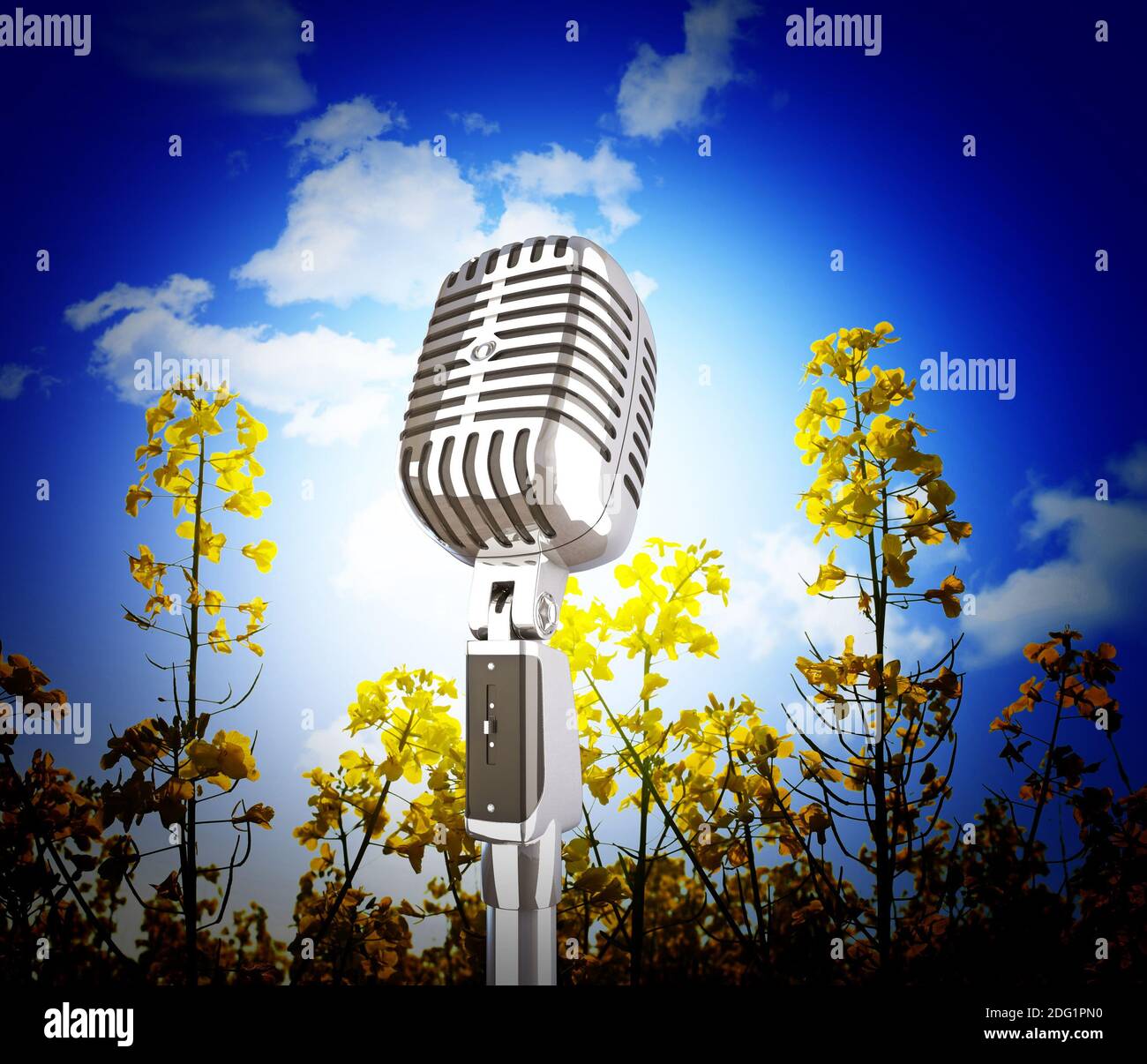 Sound of nature Stock Photo - Alamy