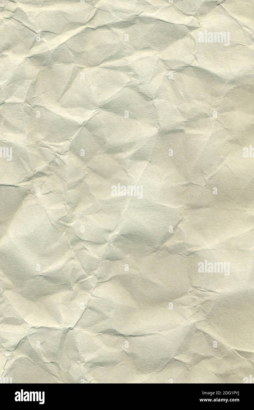 Paper crunched texture Stock Photo - Alamy