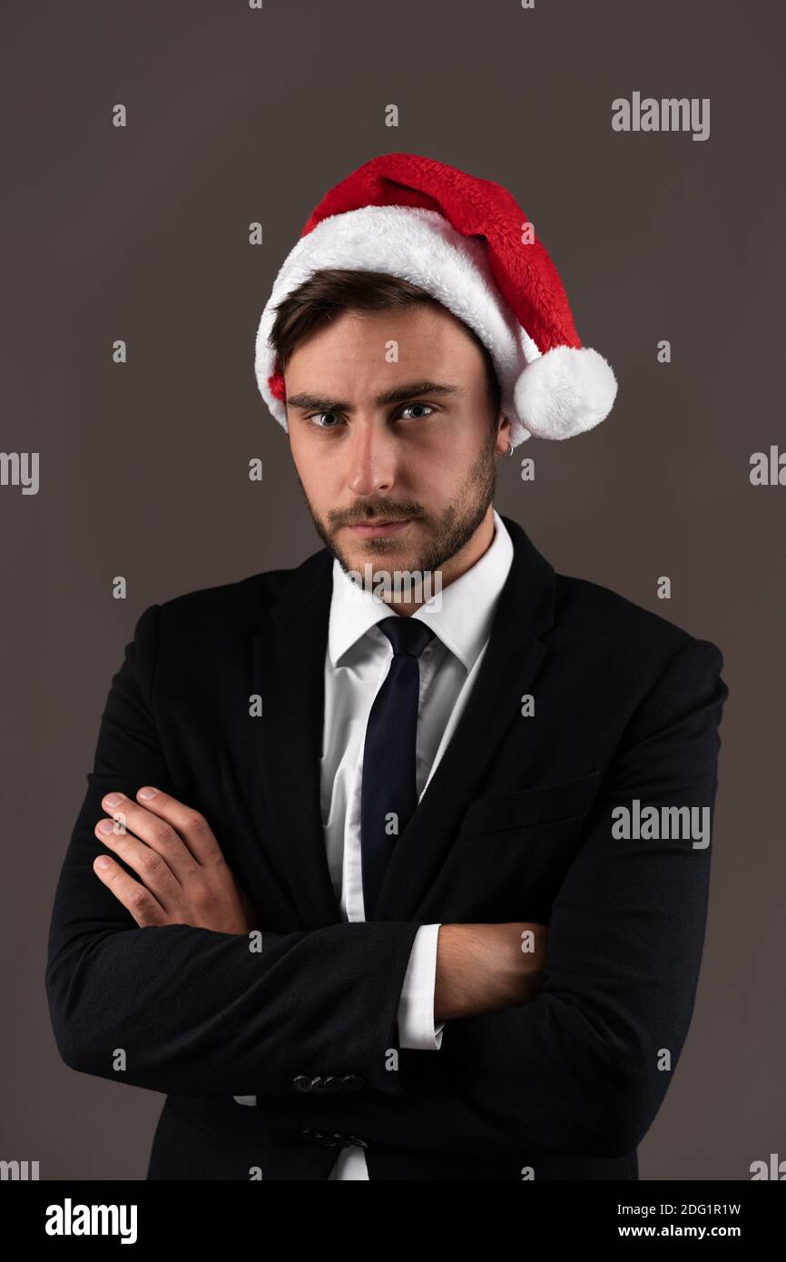 Handsome male chest suit hi-res stock photography and images - Alamy