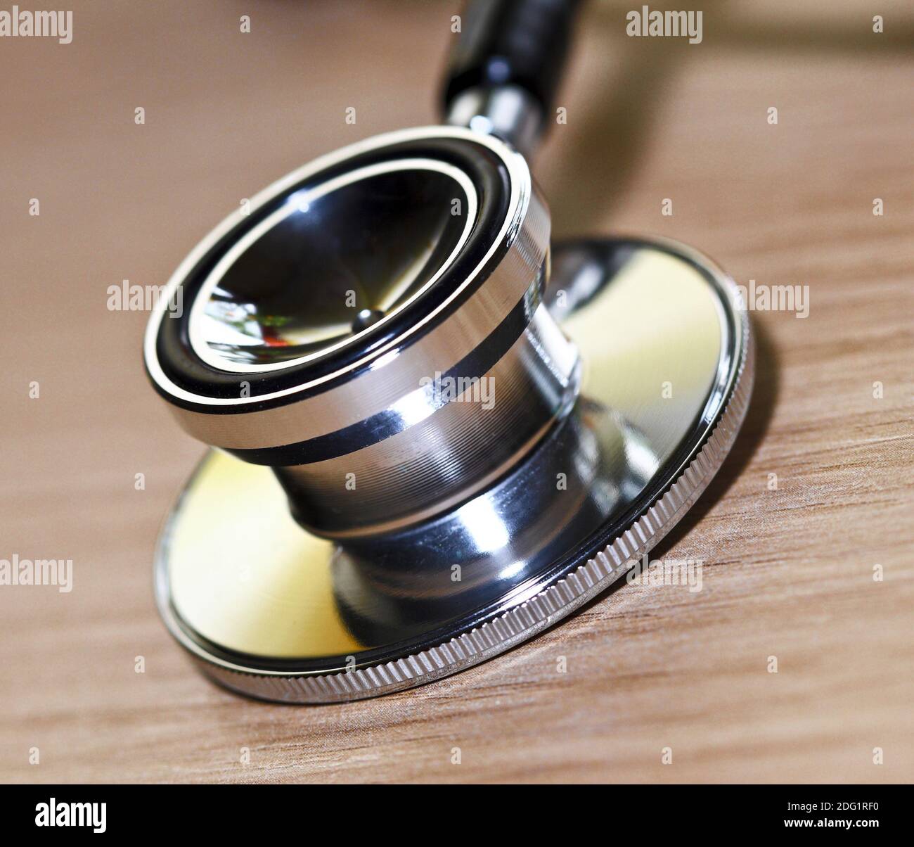 Stethoscope medic tool Stock Photo - Alamy