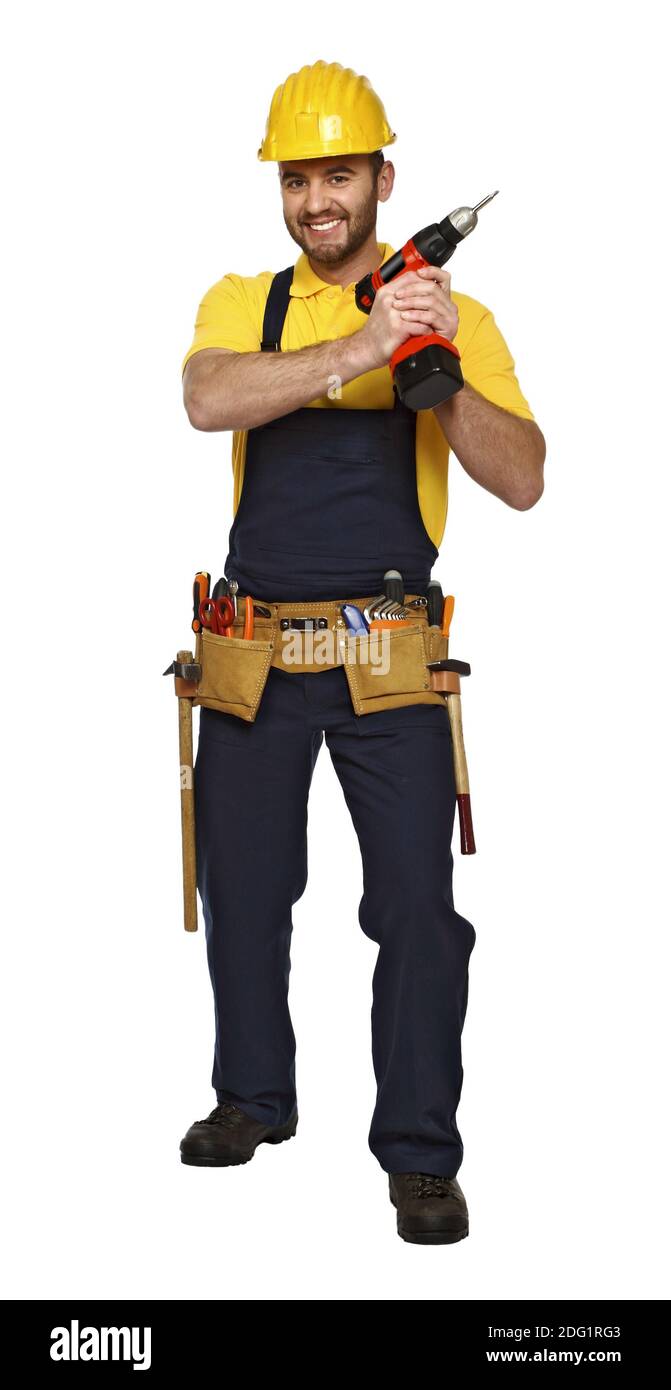 Handyman uniform Cut Out Stock Images & Pictures - Alamy