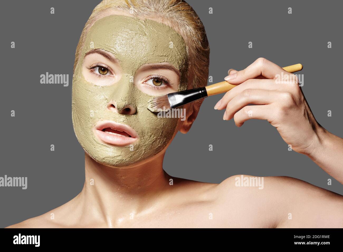 Home face peel hi-res stock photography and images - Alamy