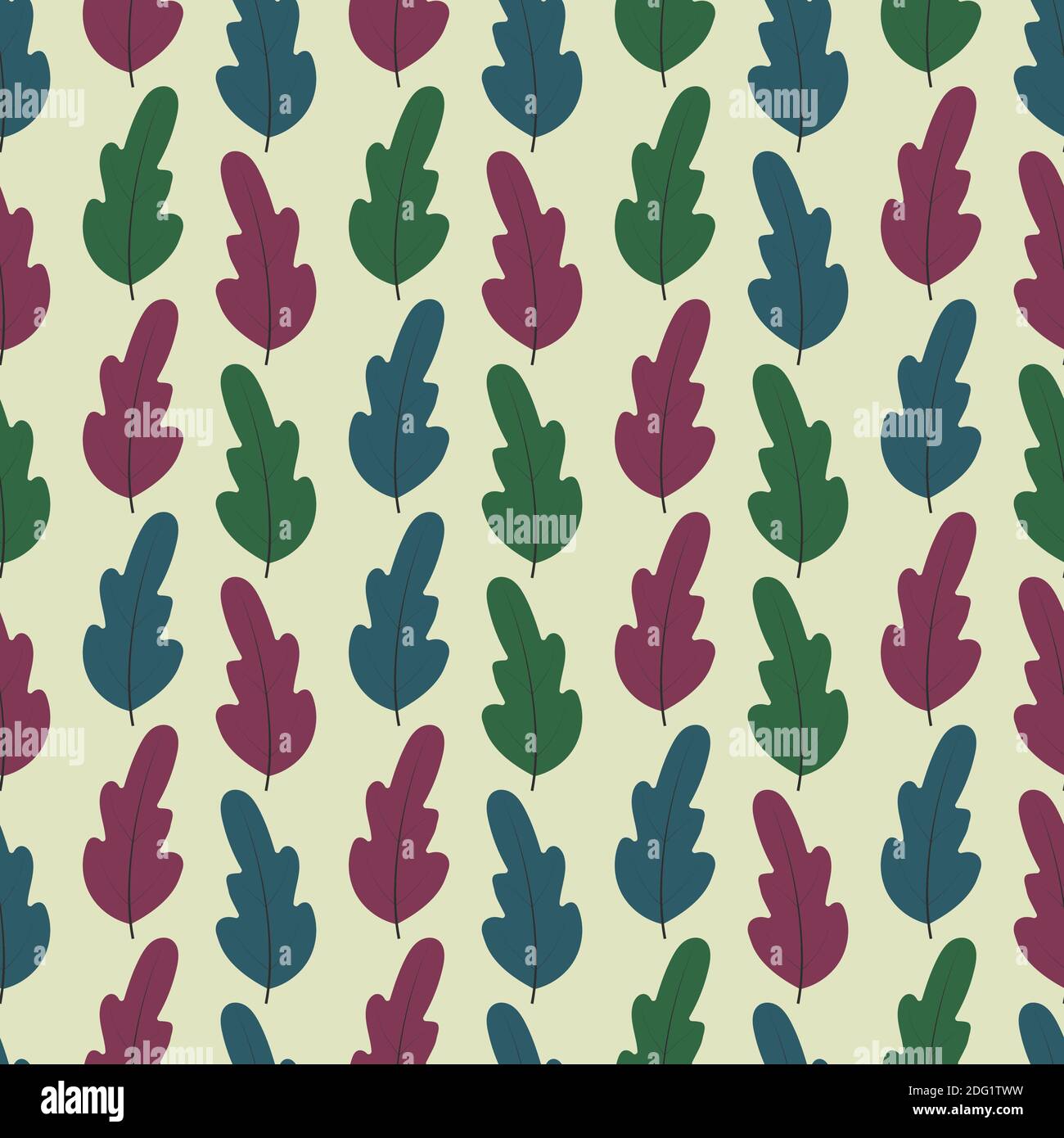 Elegant trendy ditsy foliage texture vector repeating pattern design ...