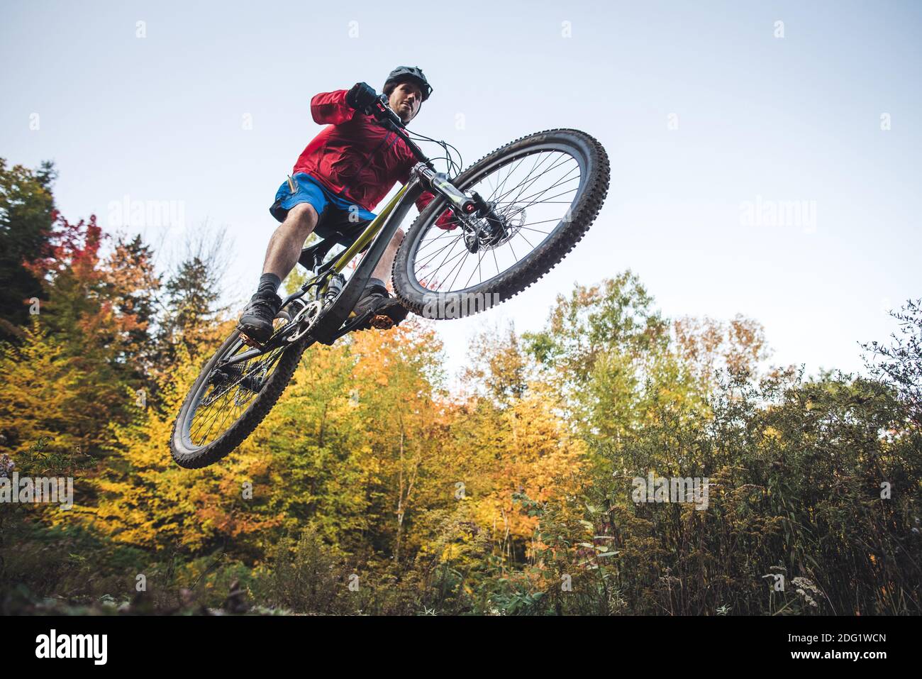 Man going downhill hi-res stock photography and images - Alamy