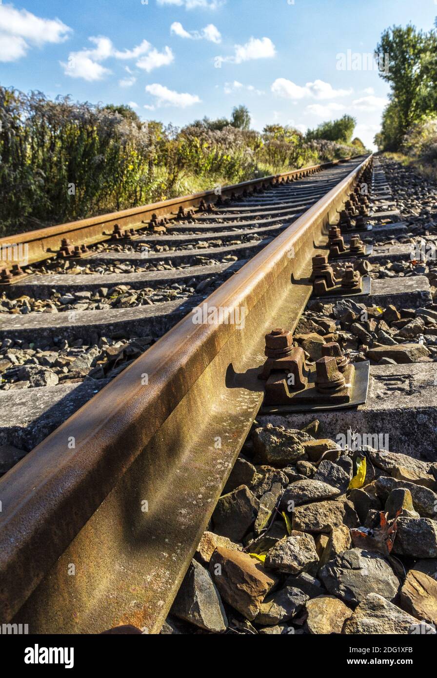 Track bed hi-res stock photography and images - Alamy