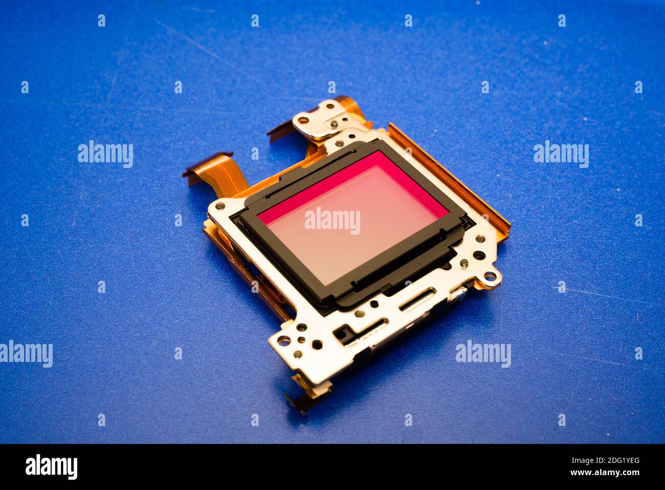 Camera sensor. cmos ccd full frame camera sensor Stock Photo - Alamy
