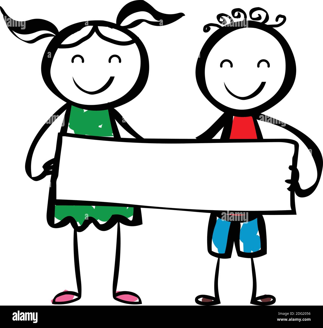Stick figure vector hi-res stock photography and images - Alamy