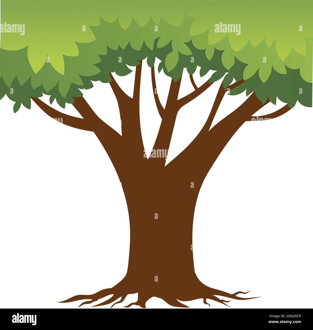 Big Tree illustration Stock Vector Image & Art - Alamy