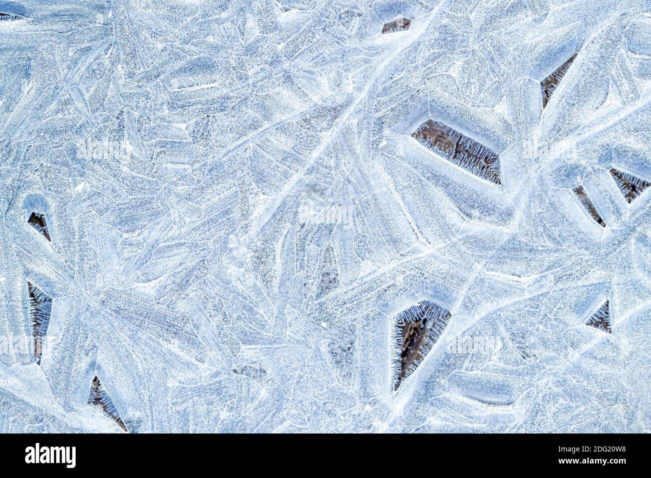 The texture of fresh blue ice glistening in the sun Stock Photo - Alamy