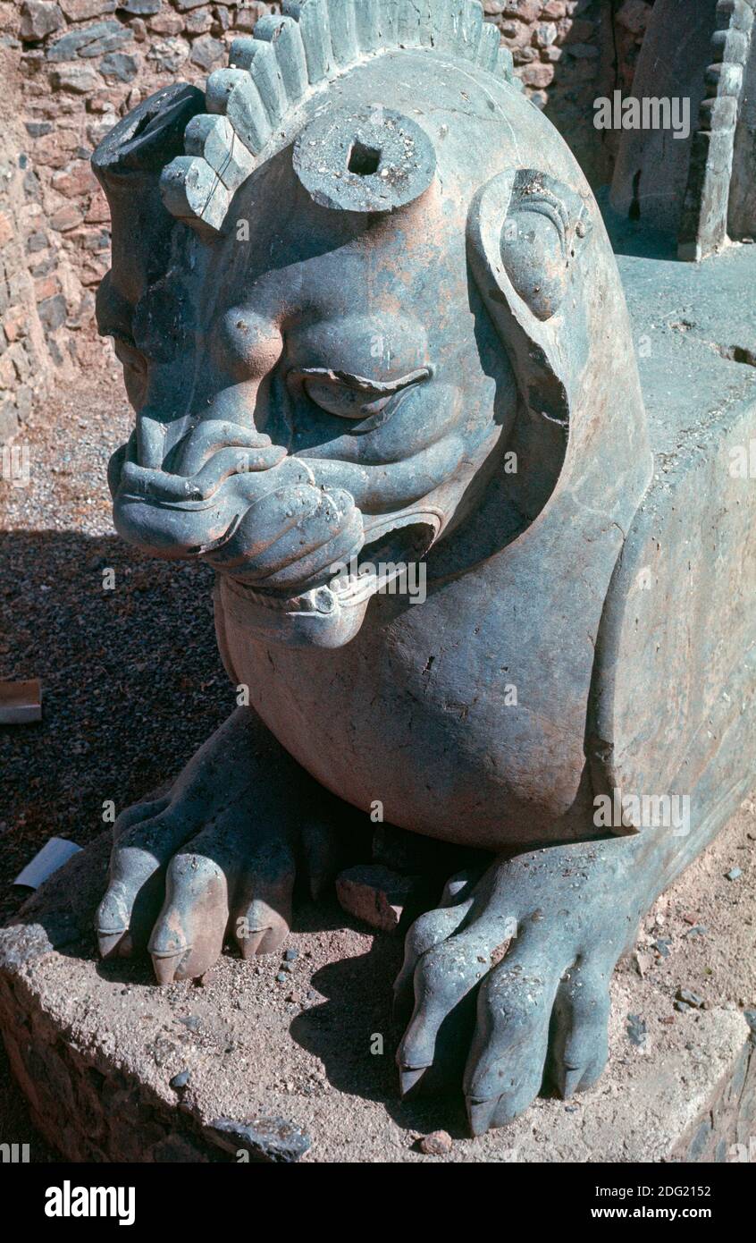 lion capital, the Achaemenid Apadana palace, built by Darius I and ...