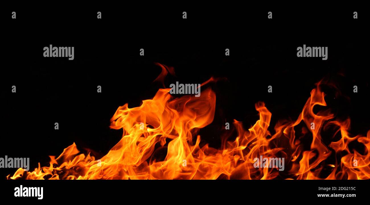 Fire flames isolated Stock Photo - Alamy