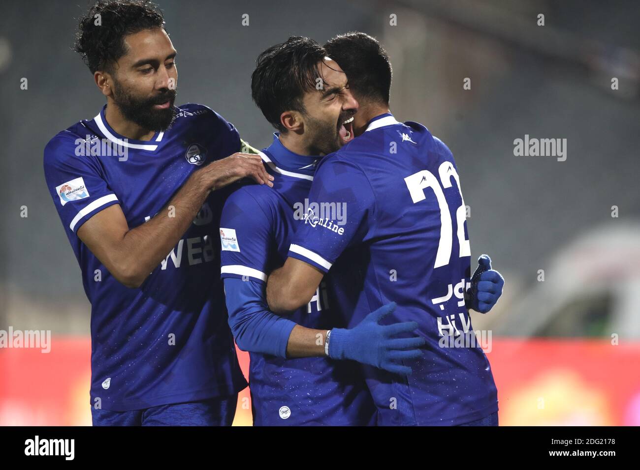Tehran, Iran. 01st Dec, 2020. Farshid Bagheri (left) and Seyed Ahmad ...