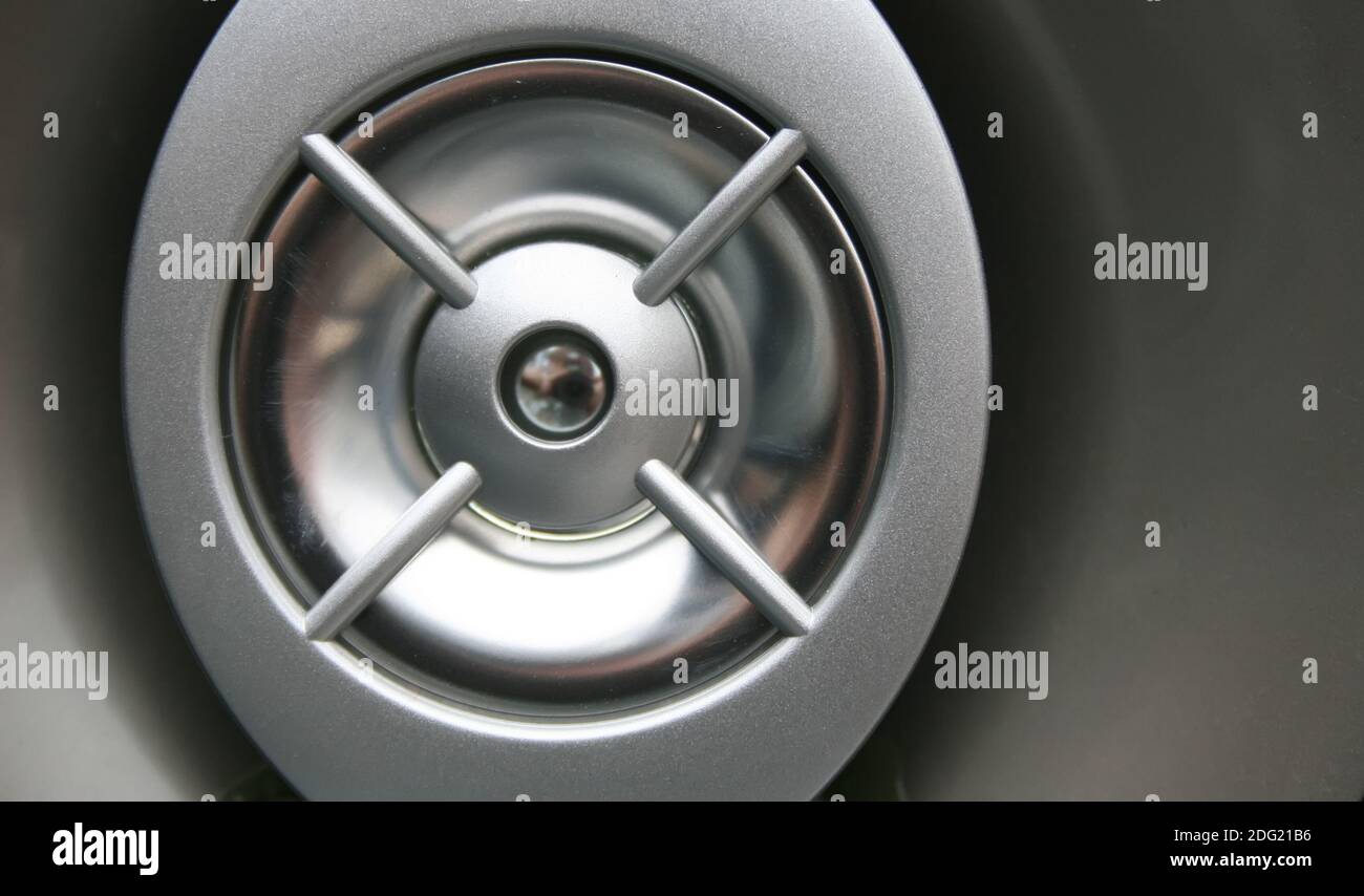 Auto audio system loud speaker Stock Photo - Alamy
