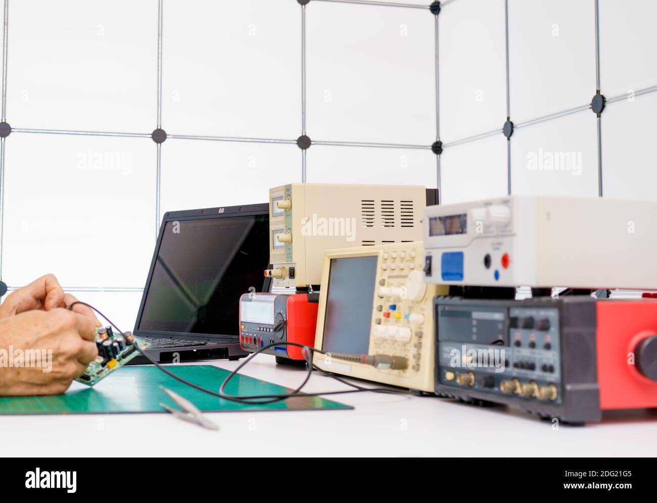 Measuring instruments in the laboratory for the development of modern ...