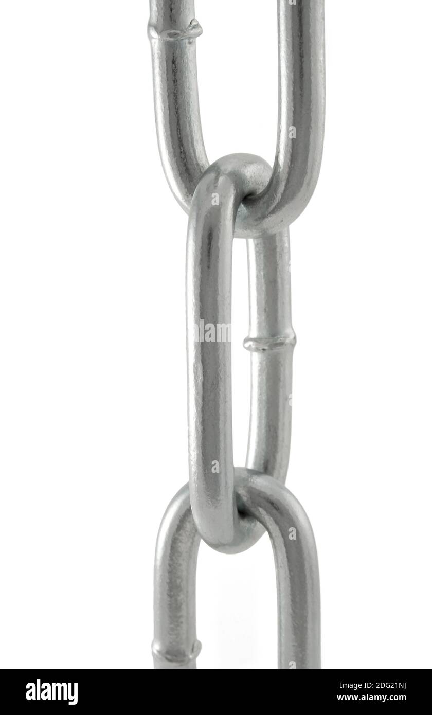 Heavy duty metal chain Cut Out Stock Images & Pictures - Alamy