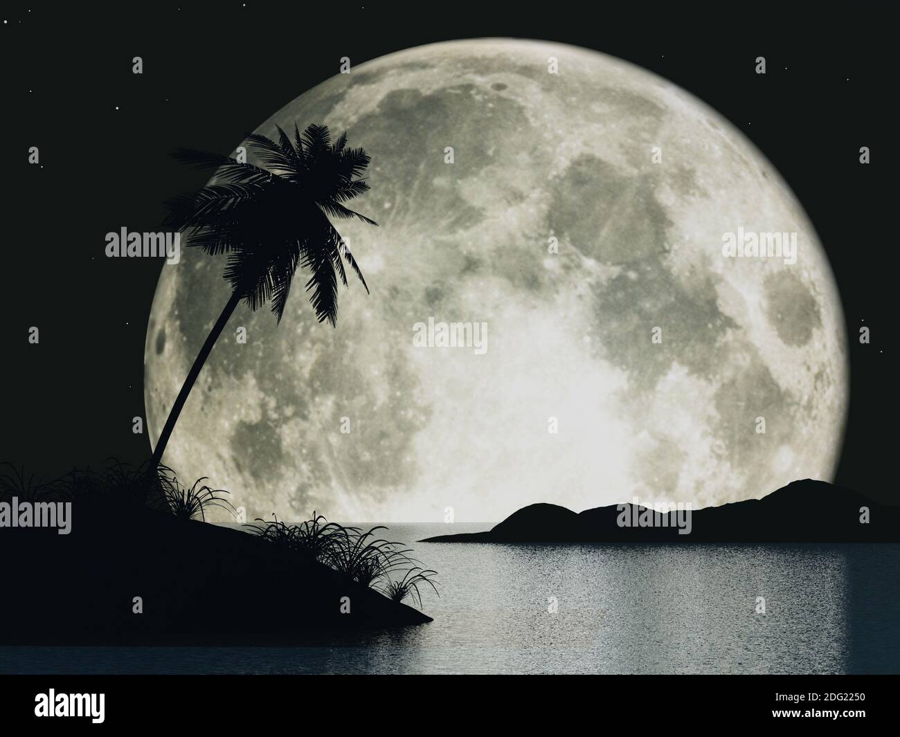 3d island hi-res stock photography and images - Alamy