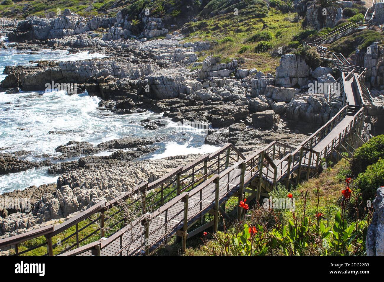 Wooden pathway Stock Photo - Alamy