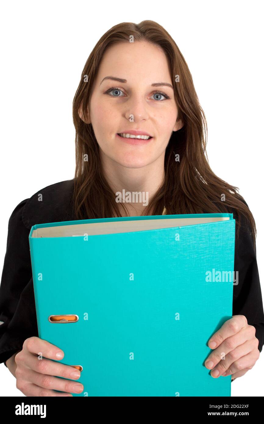 Female reading info hi-res stock photography and images - Alamy