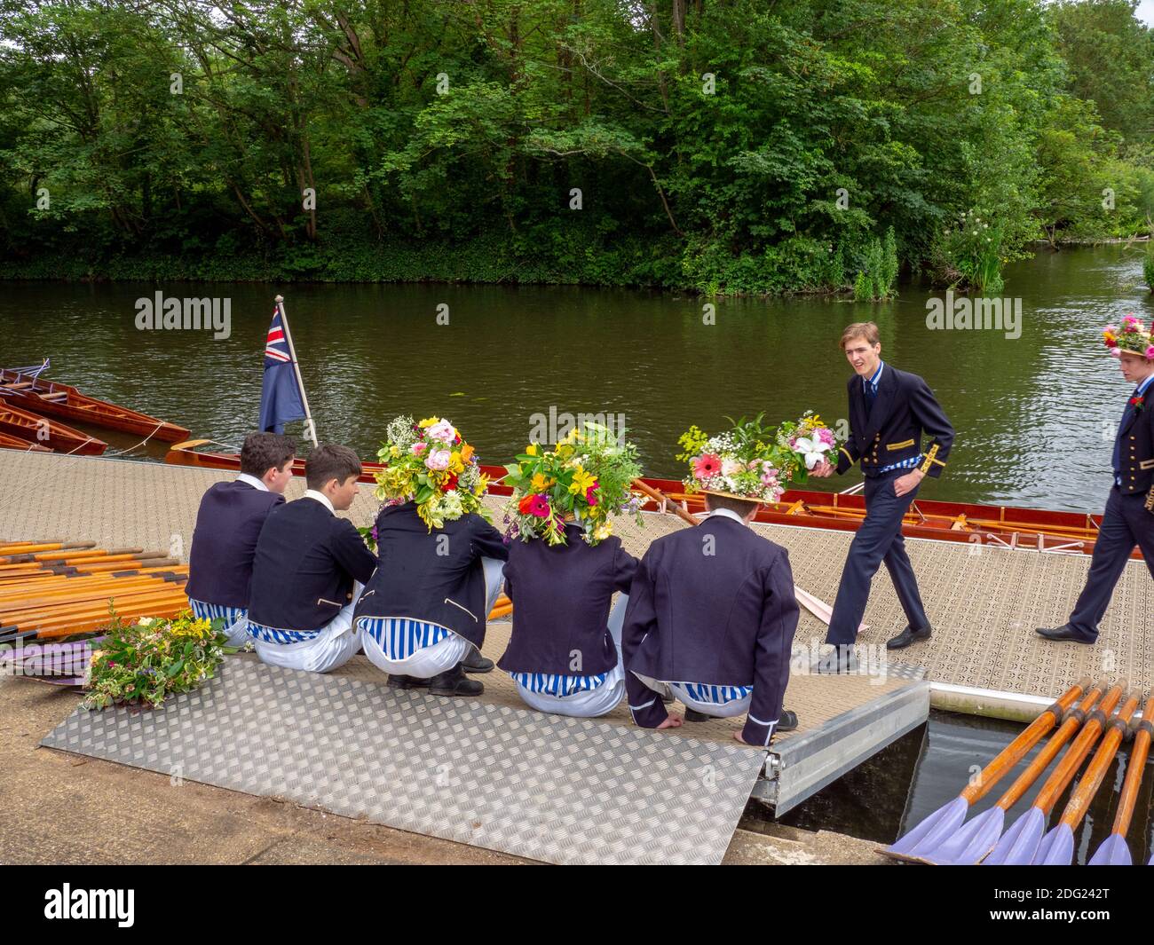 Uniform school boater hi-res stock photography and images - Alamy