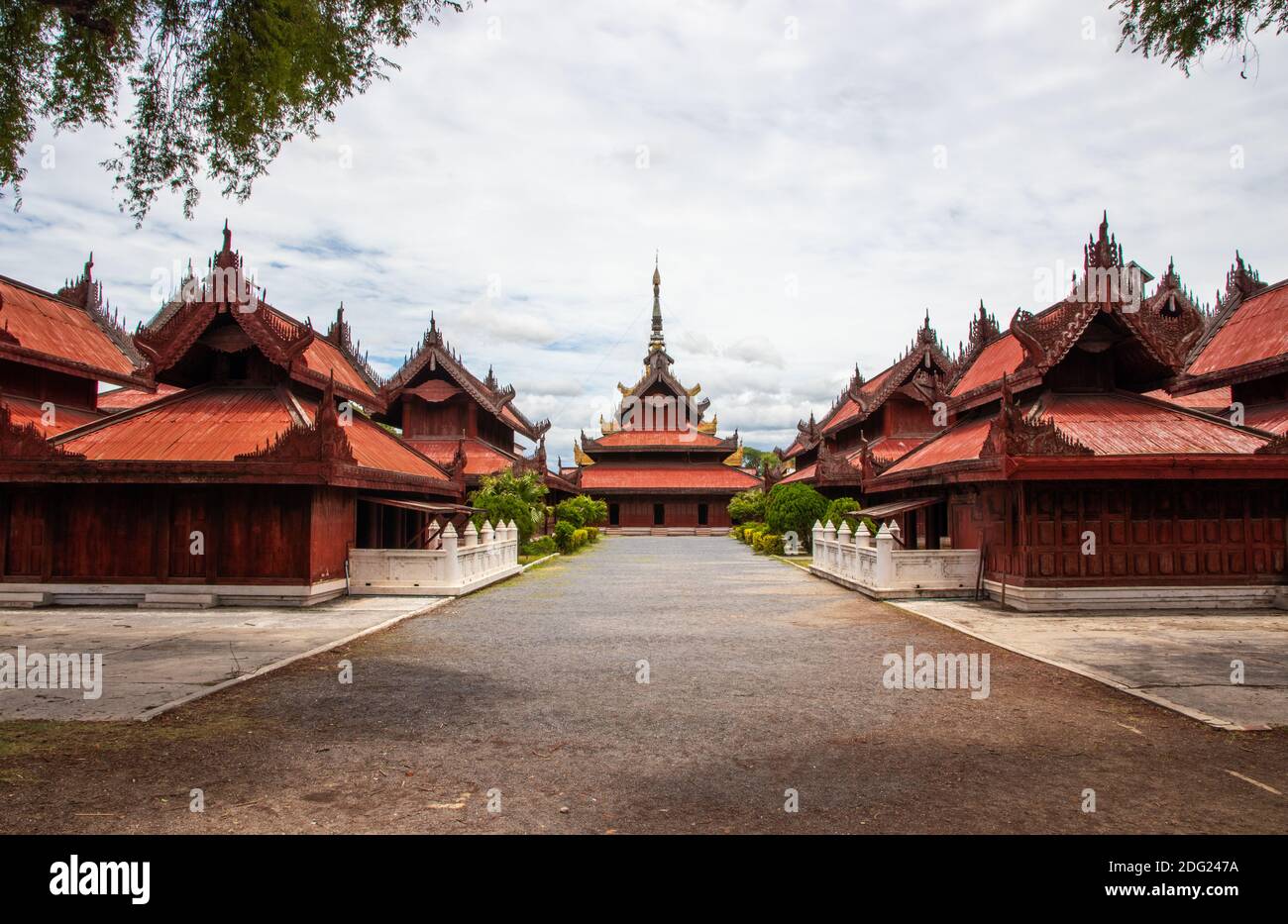 Mandalay Palace in Myanmar Burma Southeast Asia Stock Photo - Alamy