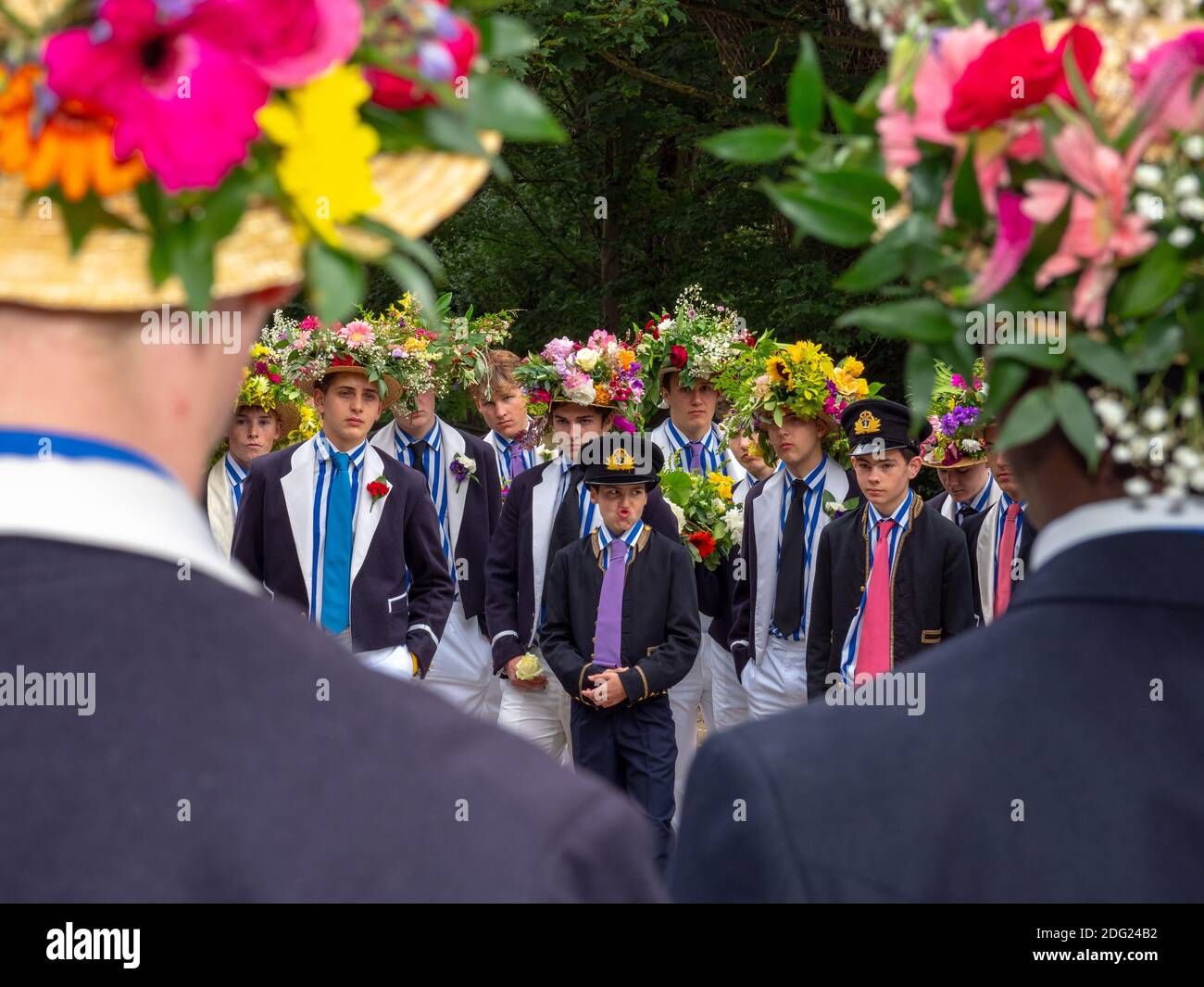Straw boaters school uniform hi-res stock photography and images - Alamy