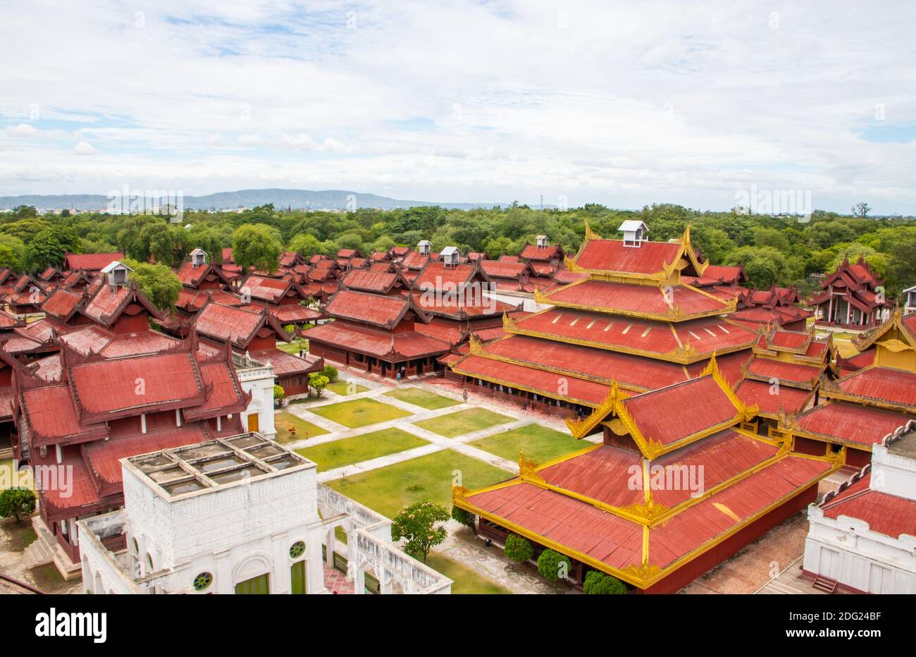 Mandalay Palace in Myanmar Burma Southeast Asia Stock Photo - Alamy