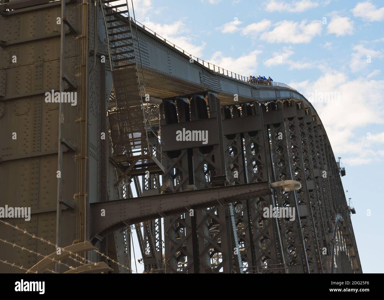 Sydney harbor bridge climber hi-res stock photography and images - Alamy