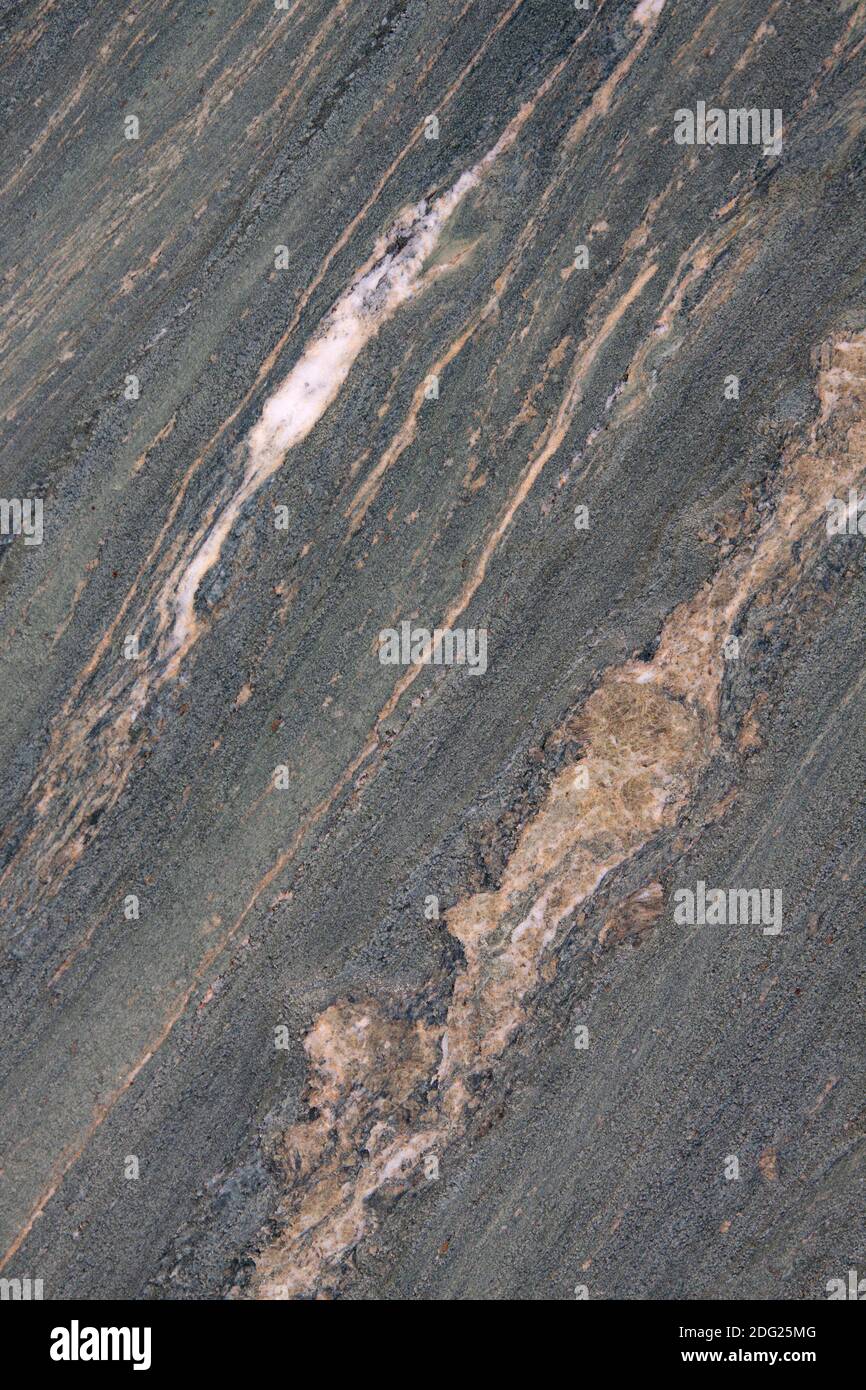Greenschist, metamorphic rock Stock Photo - Alamy