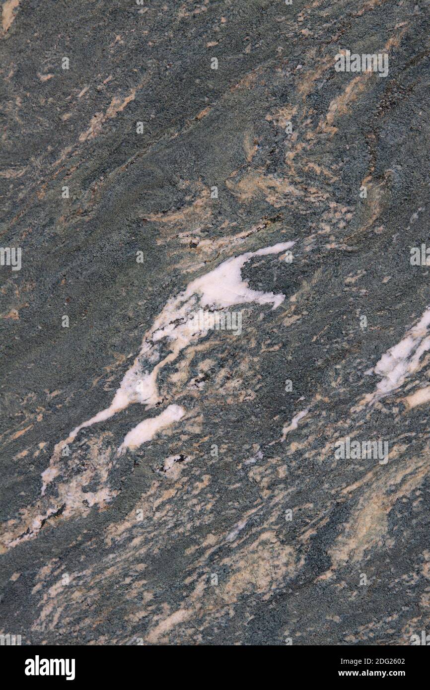 Greenschist, metamorphic rock Stock Photo - Alamy