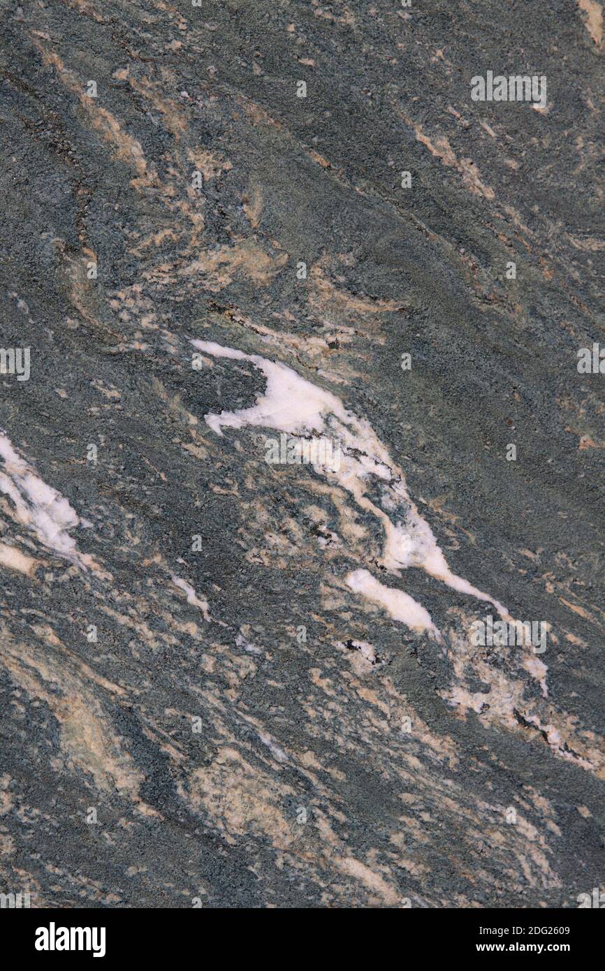 Greenschist, metamorphic rock Stock Photo - Alamy