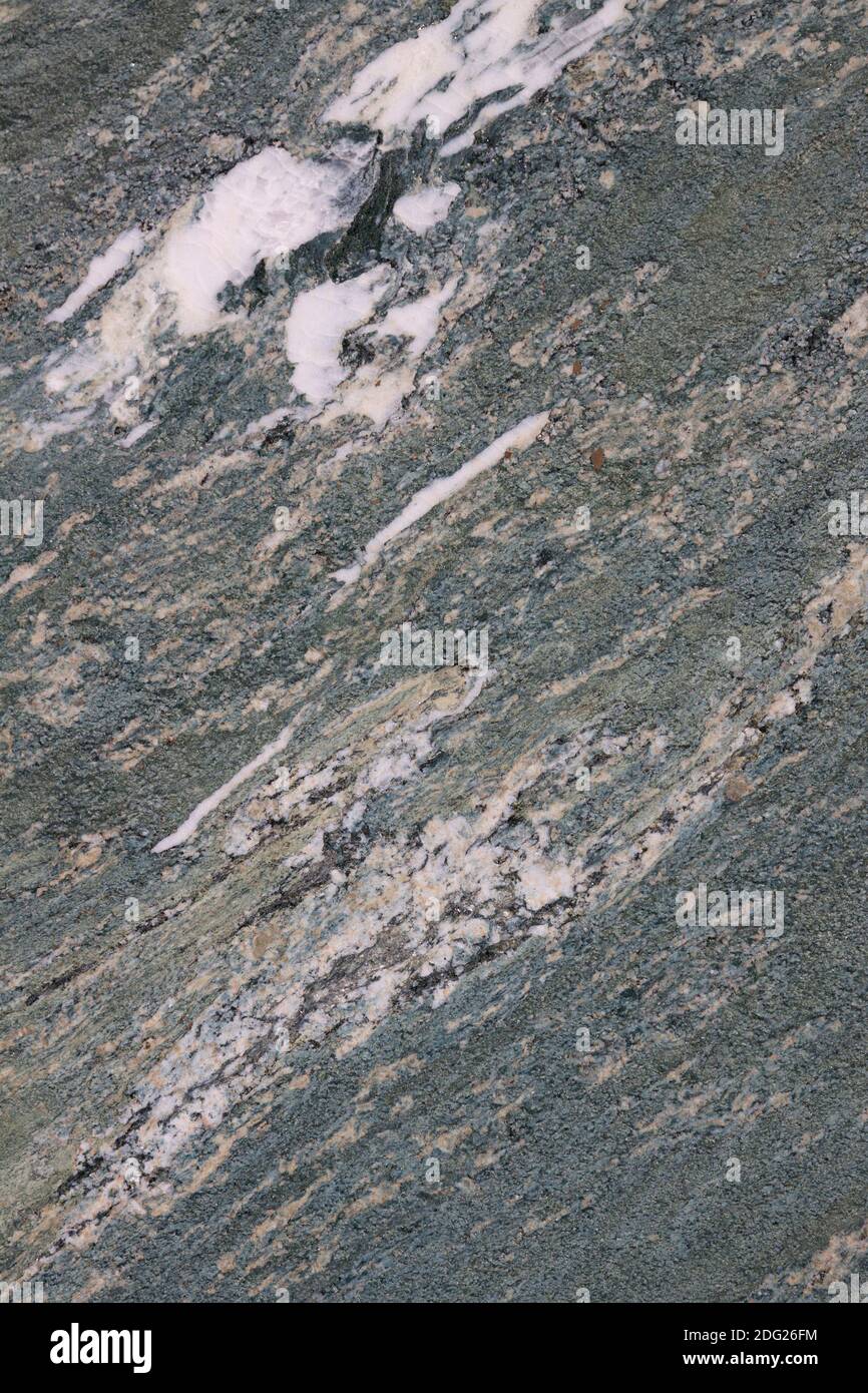 Greenschist, metamorphic rock Stock Photo - Alamy