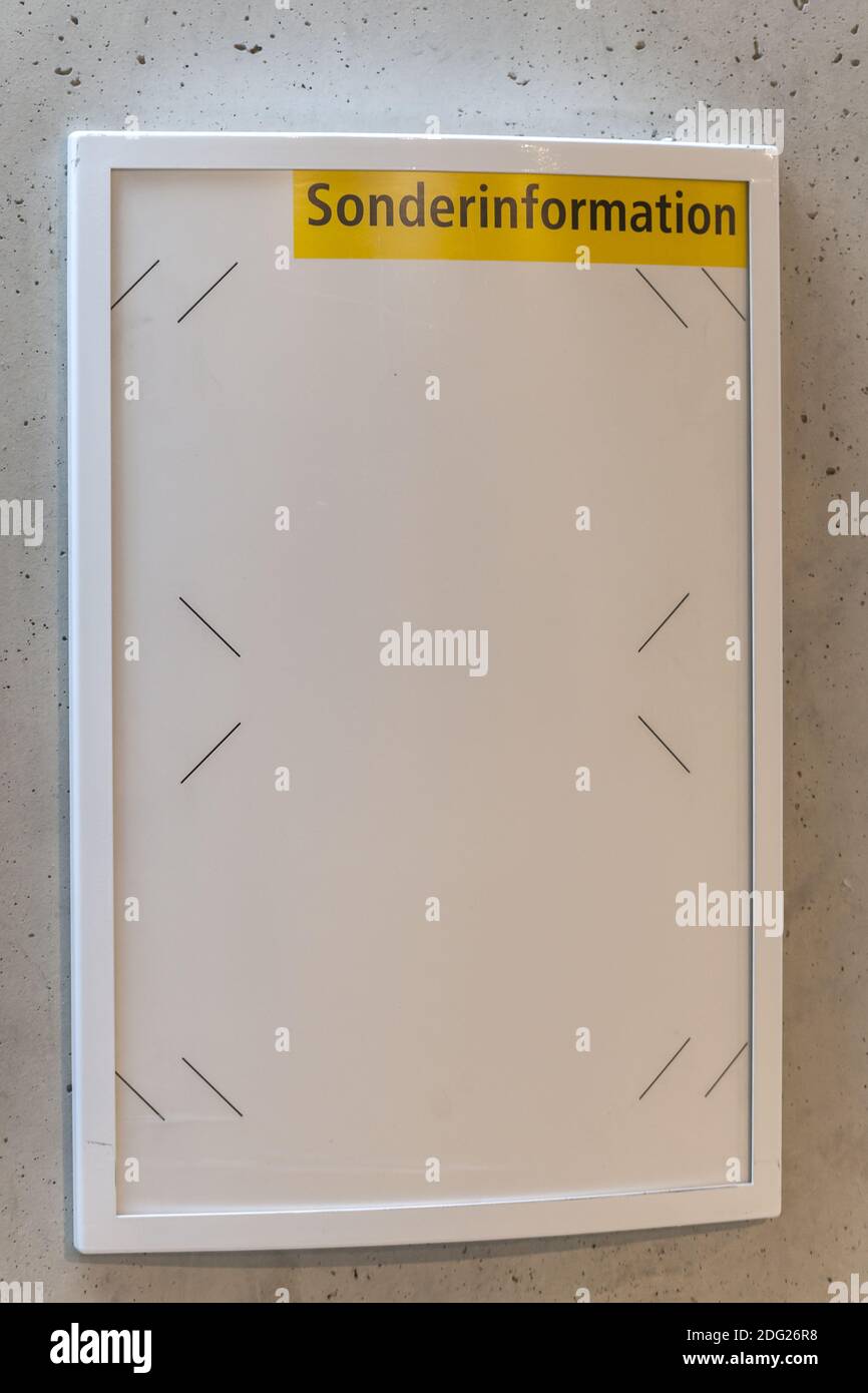 Publicity board hi-res stock photography and images - Alamy