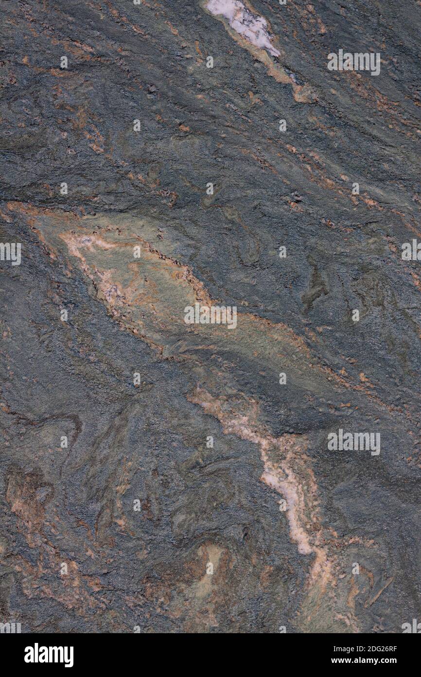 Greenschist, metamorphic rock Stock Photo - Alamy