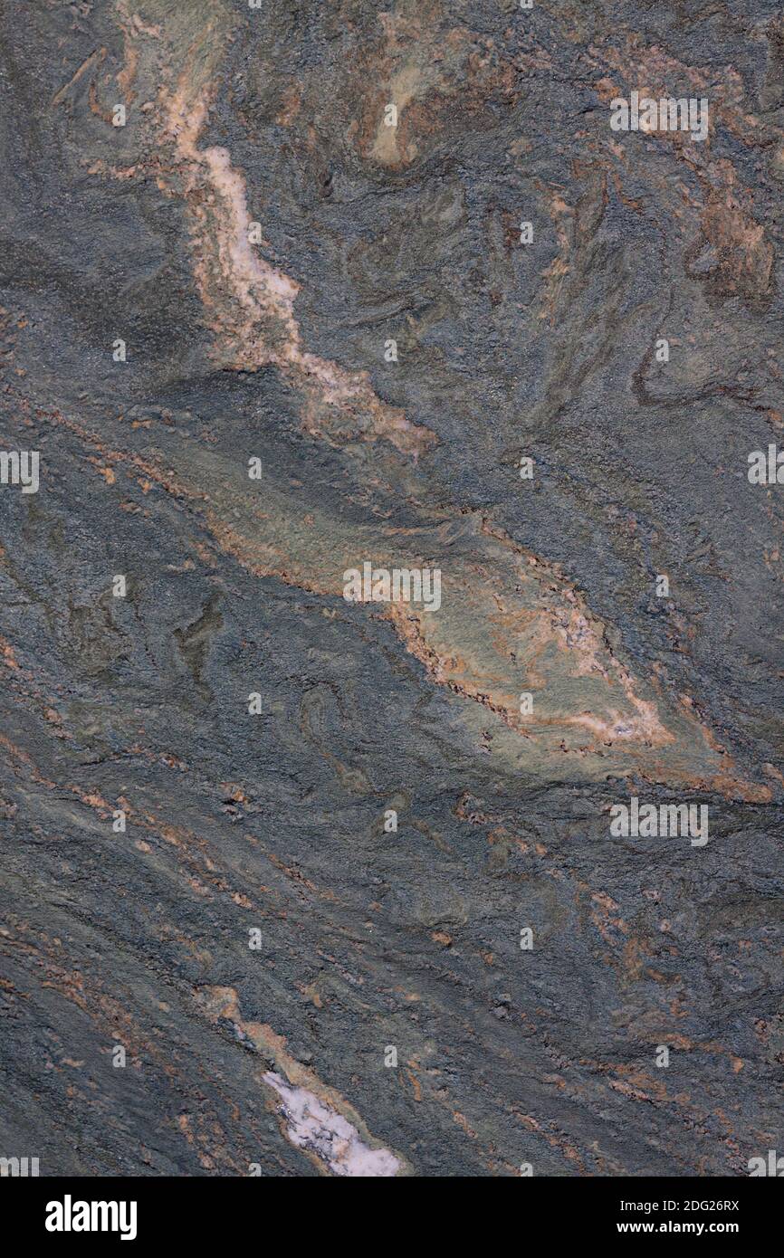 Greenschist, metamorphic rock Stock Photo - Alamy