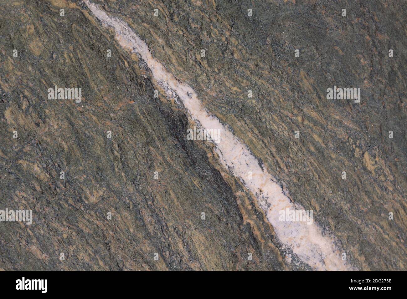Greenschist, metamorphic rock Stock Photo - Alamy