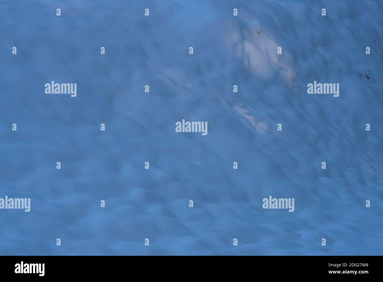 Snow Wallpaper. Blue snow background Stock Photo - Alamy