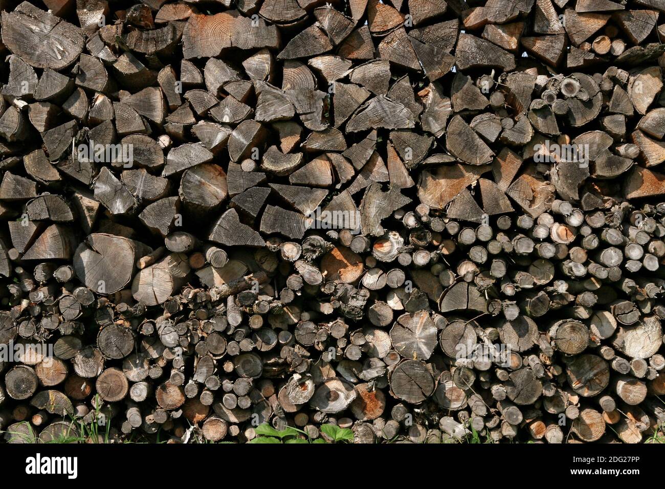 Stack of wood Stock Photo - Alamy