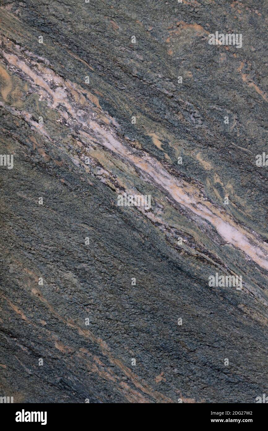 Greenschist, metamorphic rock Stock Photo - Alamy