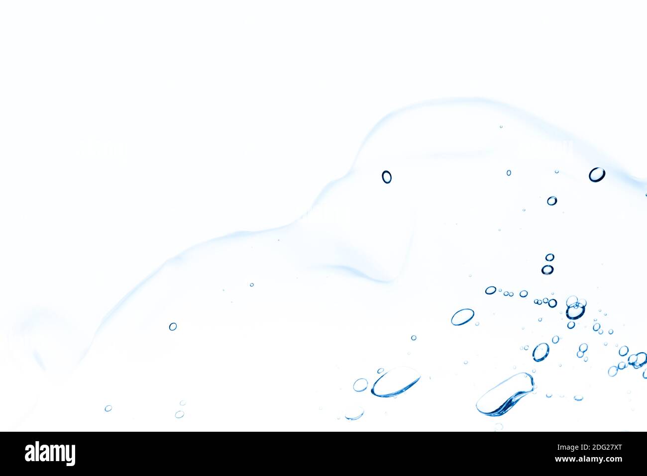 Drop hyaluronic acid blue Cut Out Stock Images & Pictures - Alamy